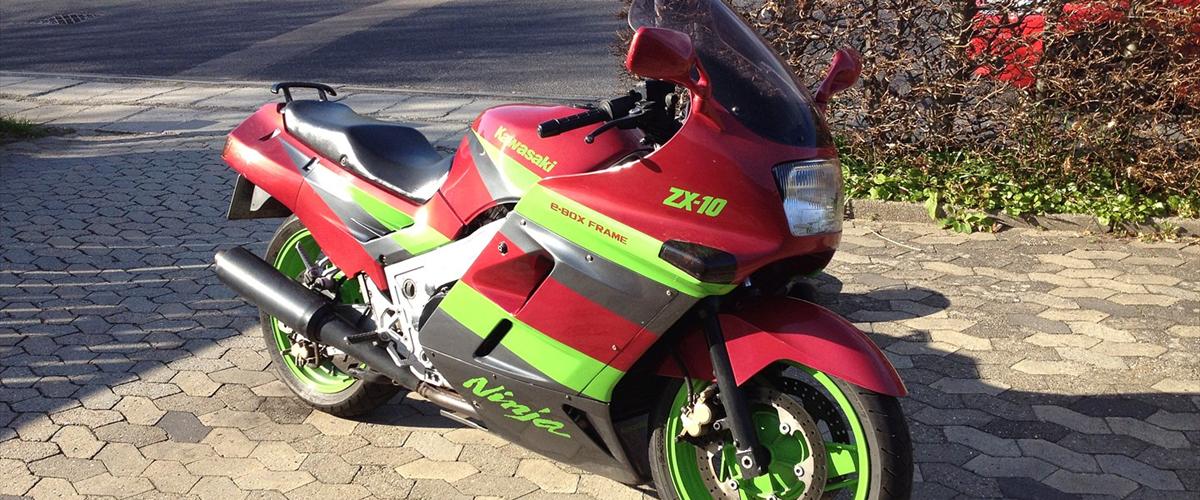 Kawasaki zx 10 - 1988 - data er taget fra bikez.dk