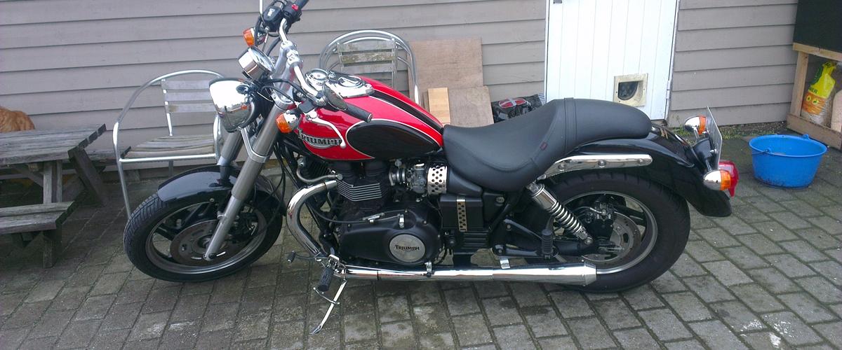 Triumph Speedmaster - 2007 - Længde: 2420 mm Sædehøjde:...