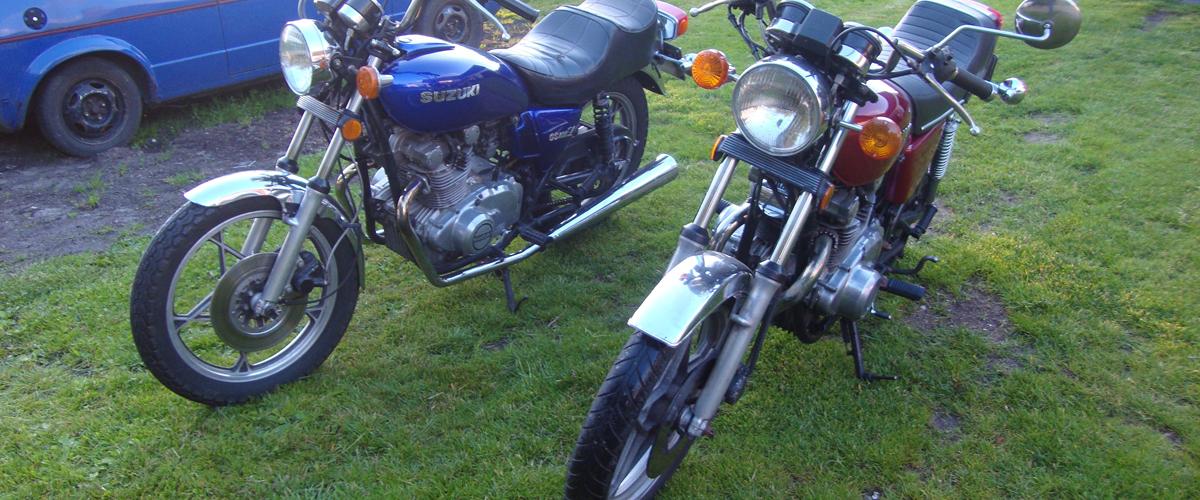 Suzuki GS 425 - 1979 - jeg har lige renoveret toppen...
