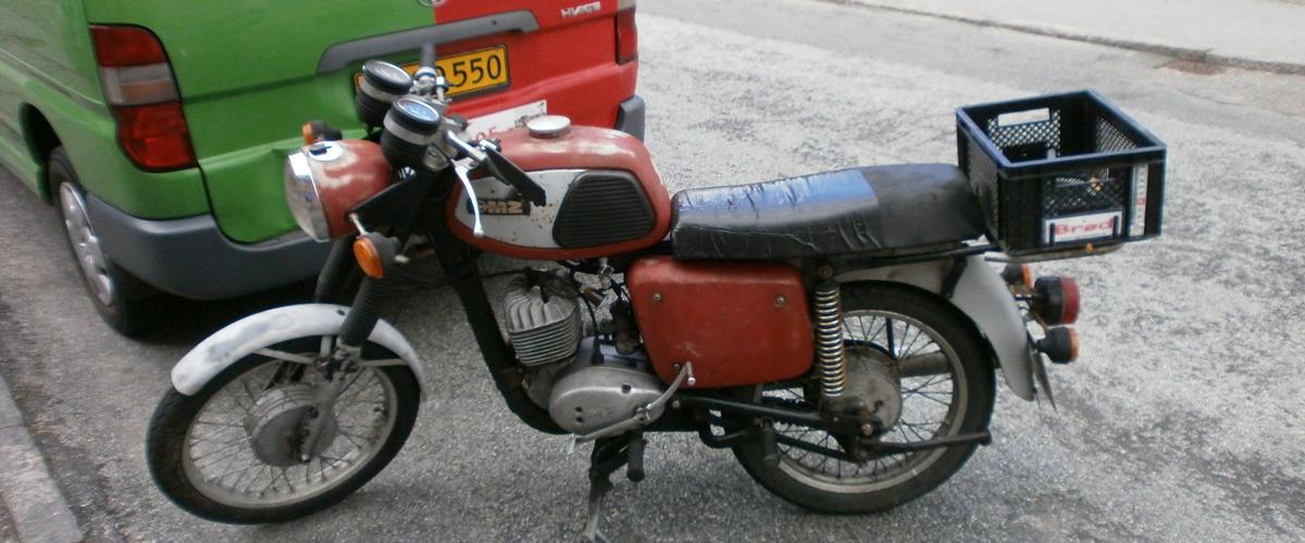 MZ TS 150 - 1985 - vægt 115 kg