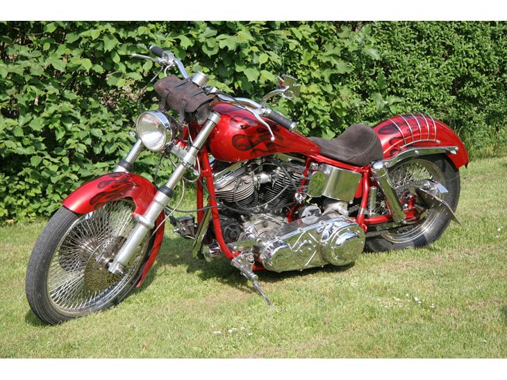 Harley Davidson pan head - 1962