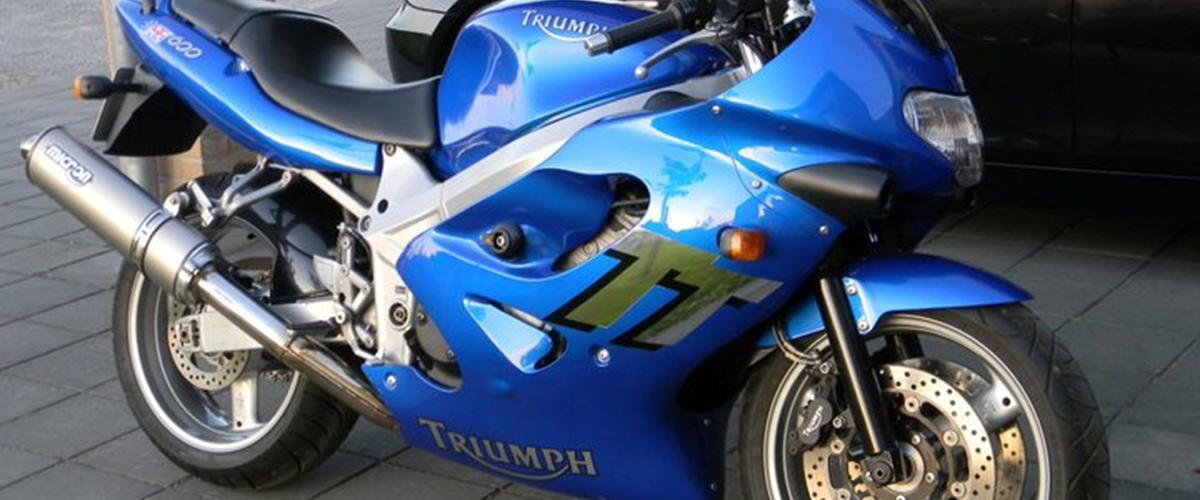 Triumph TT600 - - Min første Triumph. Men beste...