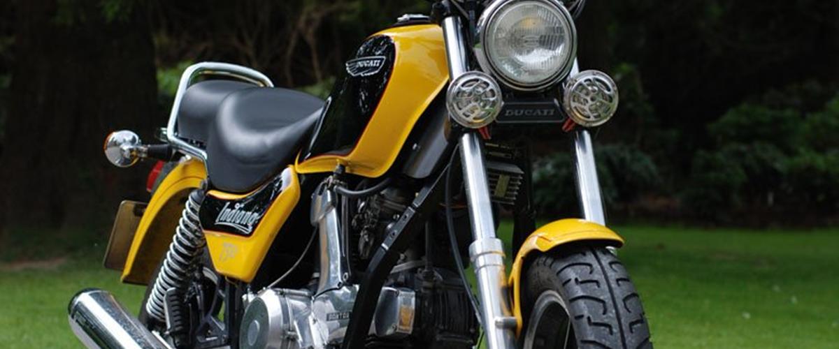 Ducati Indiana 750 - 1989 - Du ser helt sikkert ikke mang...