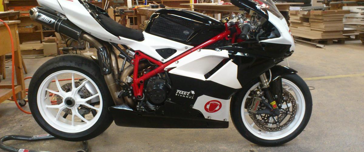 Ducati 1098 Race - 2008 - Har lige hentet den hjem fra ...