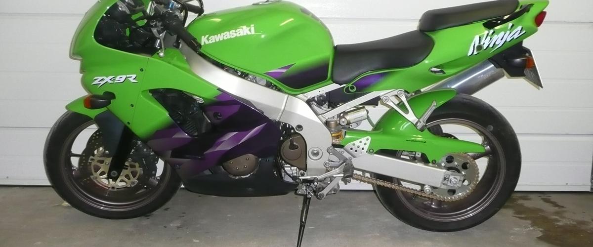 Kawasaki zx9r - 1999 - Taget hjem fra england for no...