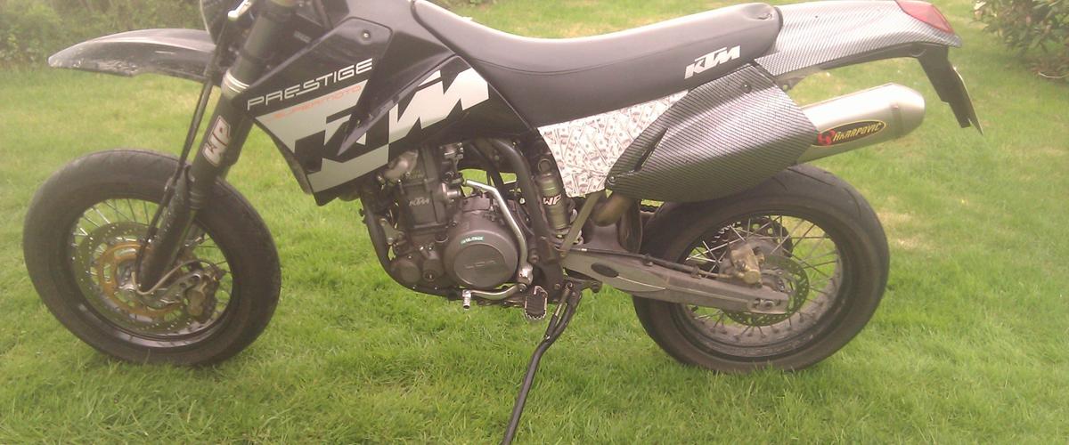 KTM 660 SMC - 1995 - Stellet er fra en 620 Rally 1...