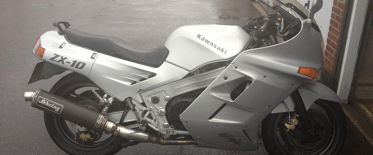 Kawasaki zx10 - 1989 - Efter købet i foråret 2013 fa...