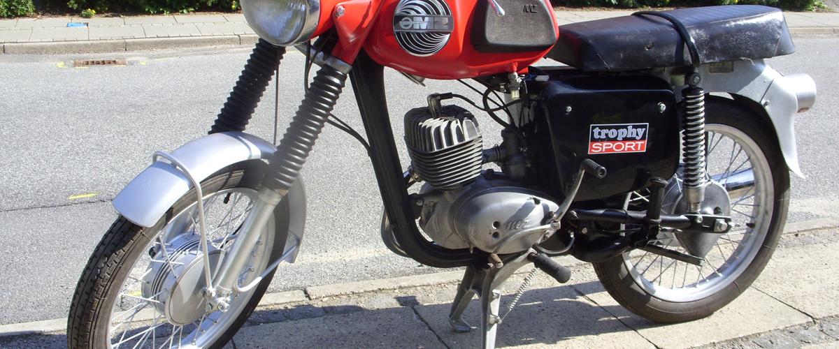 MZ ETS 150 - 1972 - Cyklen købte jeg som et vrag,...