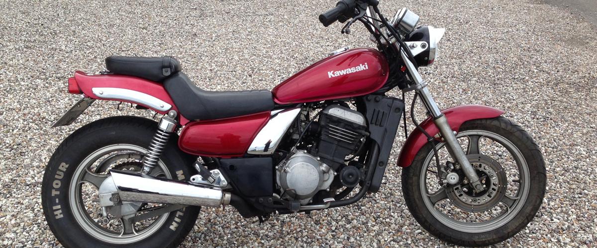 Kawasaki EL 250 Eliminator - 1991 - Røven er ændre et par gange.