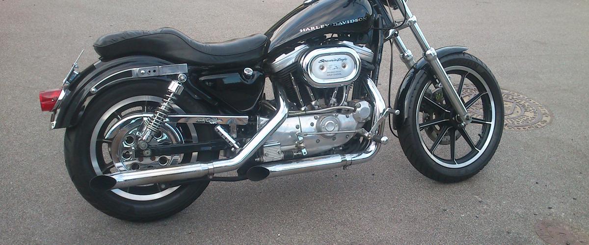 Harley Davidson XLH 1200 Sportster - 1989 - Købte cyklen 17. December ...