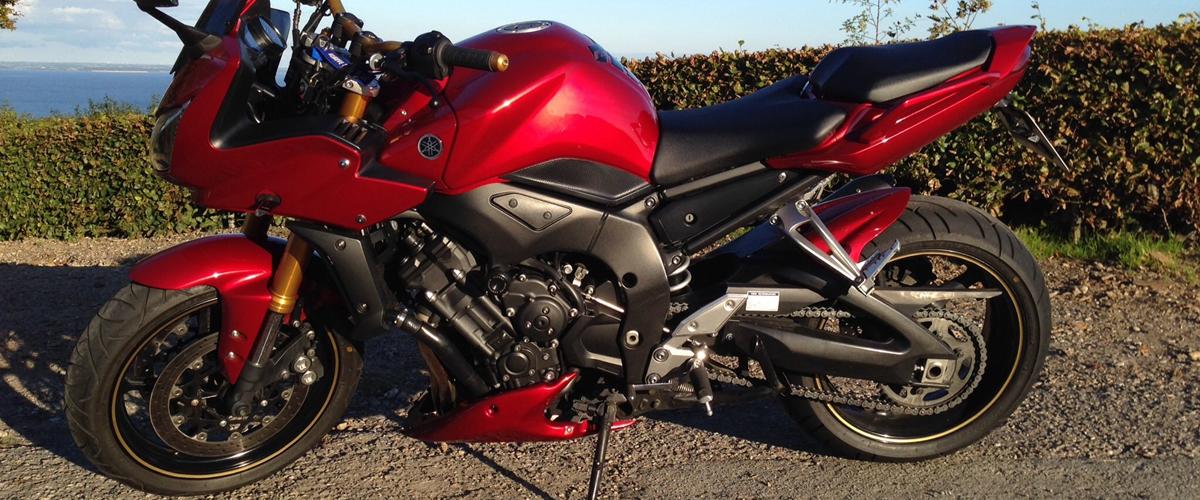 Yamaha FZ1 S - 2006 - Efter at have startet min mc ...