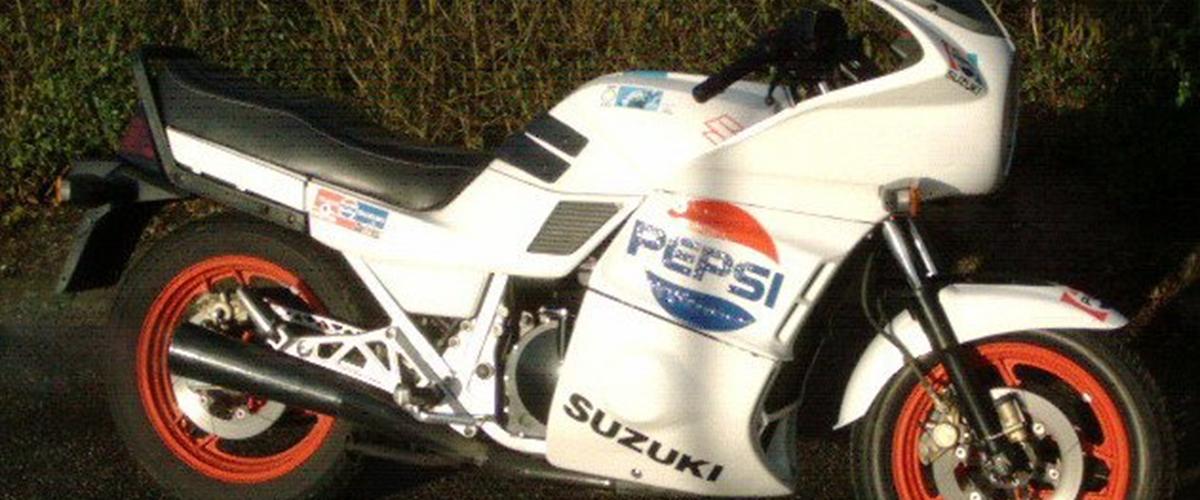 Suzuki GSX1100EF - 1984 - Når affjedring bag er skiftet...