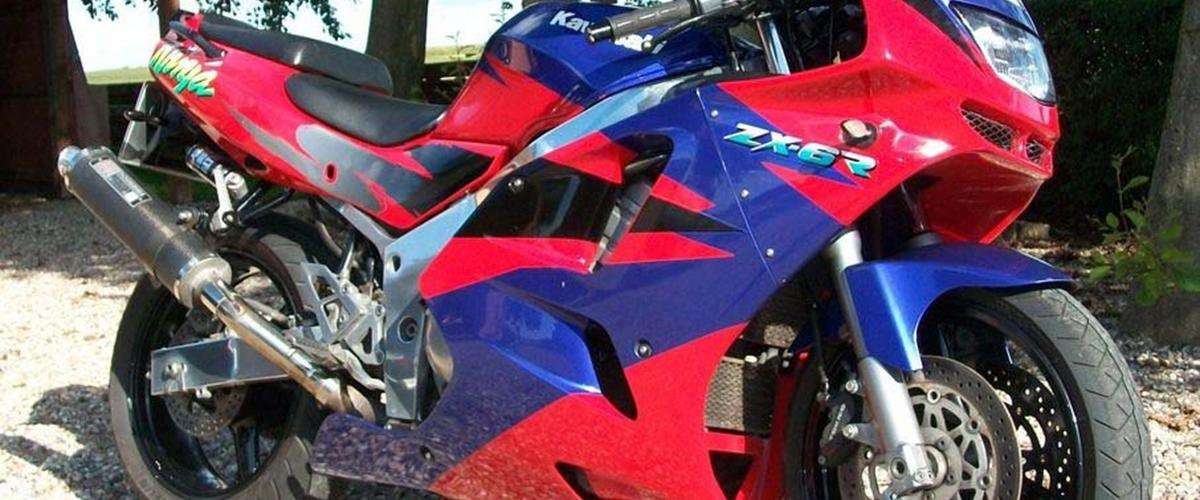 Kawasaki ZX600F (ZX6R F1) Ninja - 1995 - Nyt bagdæk og nyt horn er mon...