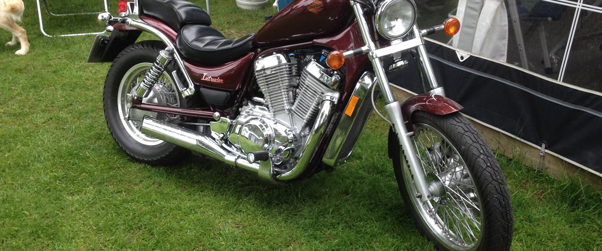 Suzuki vs 700 intruder - 1996 - Fin lille maskine som har kør...