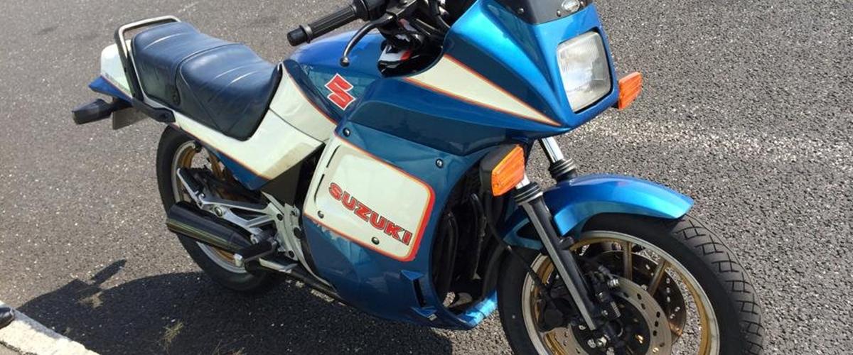 Suzuki Gsx 550 EF - SOLGT - 1985 - Min første allerførste MC!