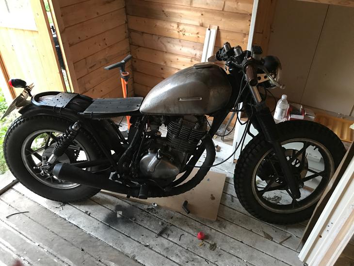 Suzuki GN400 - kr. 10000 - brugte mc