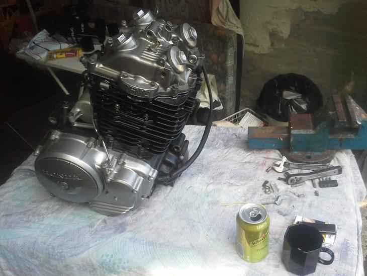 Honda motor NX-FMX-XR-XL 650/683 RFVC - kr. 30000 - brugte reservedele