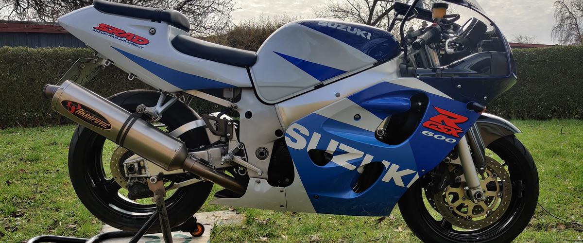 Suzuki GSXR 600 - kr. 27000 - brugte mc
