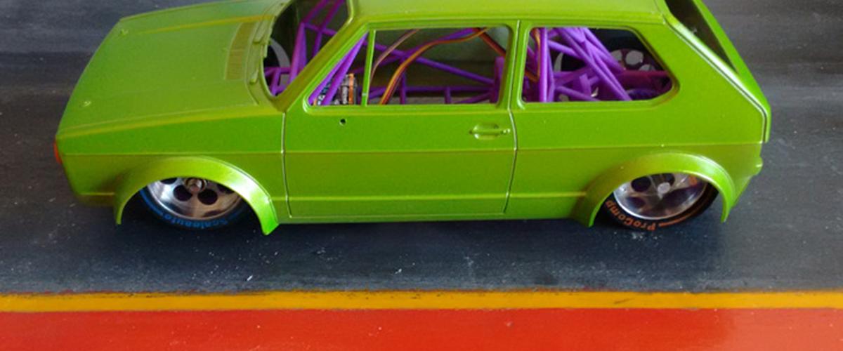 MagDragster Golf Mk1 - 1/24 3D Printed RC Bil - Diverse RC - Uploadet ...