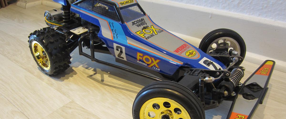 Buggy Tamiya Fox 58051 - 1985 - Mangler lidt småting før den ...
