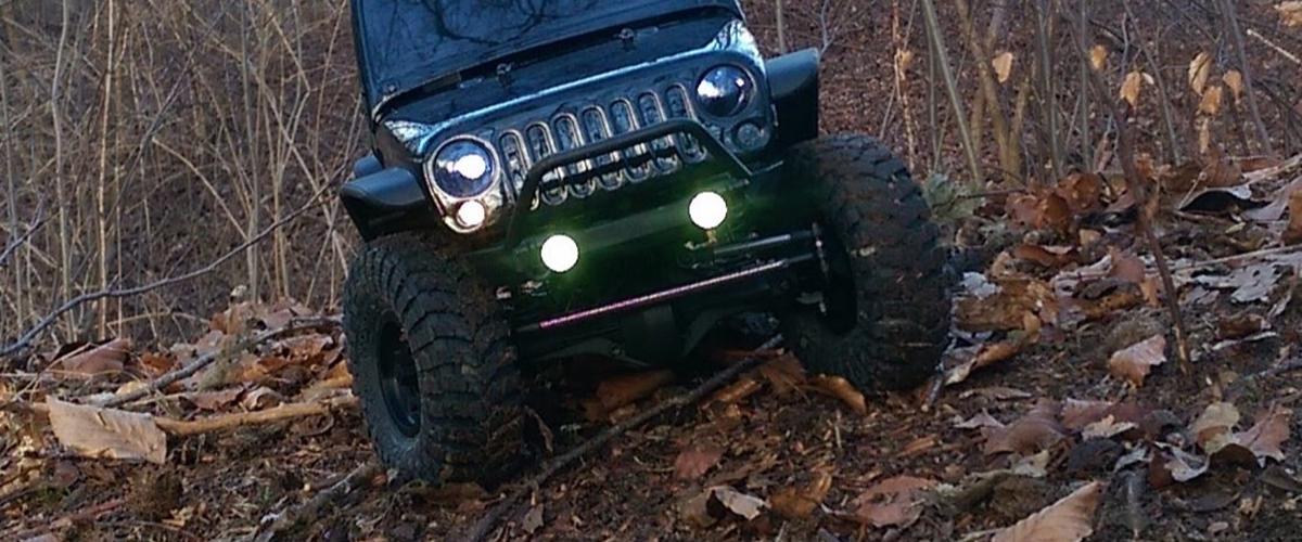 Bil Axial SCX 10 Jeep Rubicon unlimited kit - 2015 - Hyggeligt projekt ...