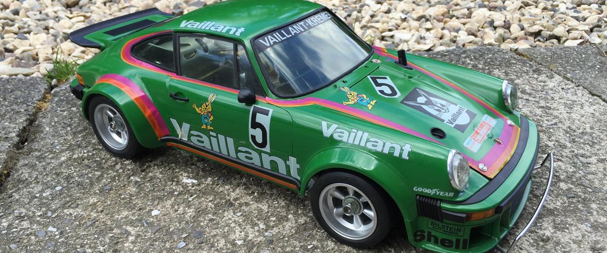 Bil Tamiya 58001 Porsche 934 RSR - 1976 - 58001.. Tamiyas først radios...