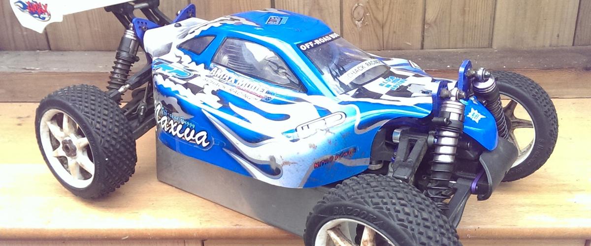Buggy AMAX Maxima 4WD - 2010 - Super lækker nitrobil, jeg ka...