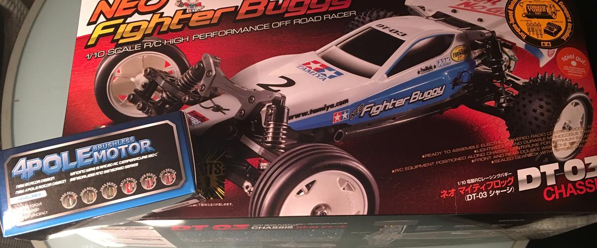 Buggy Tamiya Neo fighter buggy DT-03 - 2015 - Måtte bare eje denne ...