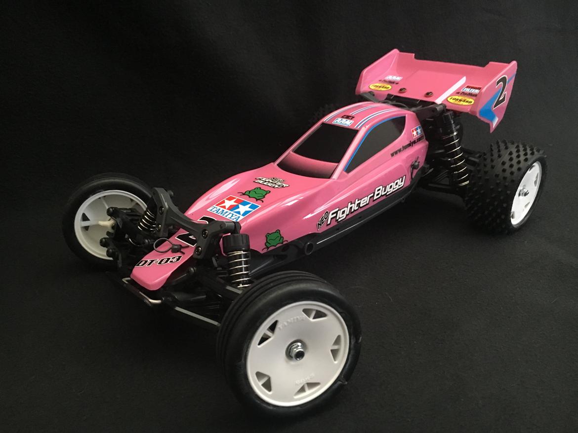 Auto Modellista Ps2 Tamiya Neo Fighter Buggy DT-03 2Wd 1/10 Kit Kawasaki Ninja H2r