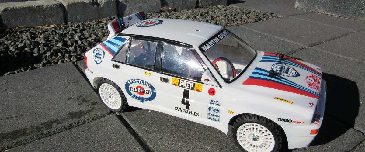 Bil Lancia Delta Integrale - Tamiya. - 2016 - RC anlæg : Carson Reflex ...