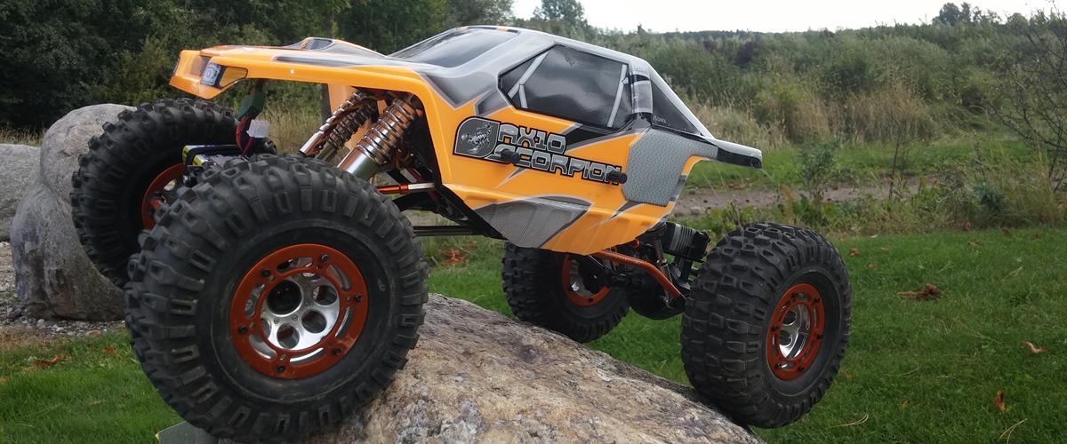 Bil Axial AX10 Scorpion. - 2016 - Dette er så Axial nr. 3. Den...