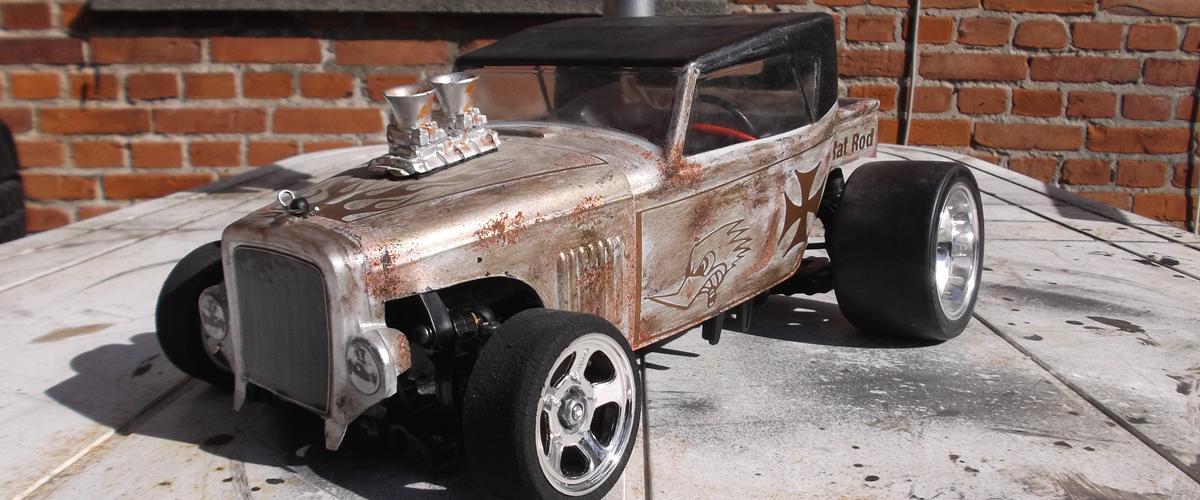 Bil 1/11 Ford t23 Rat Rod (Tamiya m03 RWD) - 2019 - karrossen er bygget ...