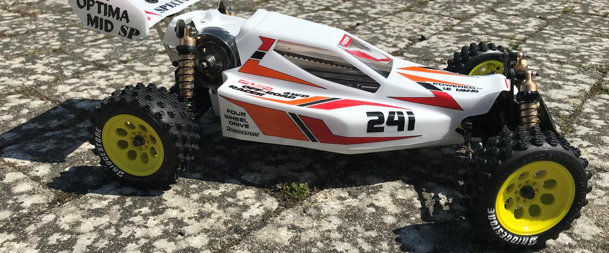 Buggy Kyosho Turbo Optima Mid Special - 1989 - Har længe været lidt ...