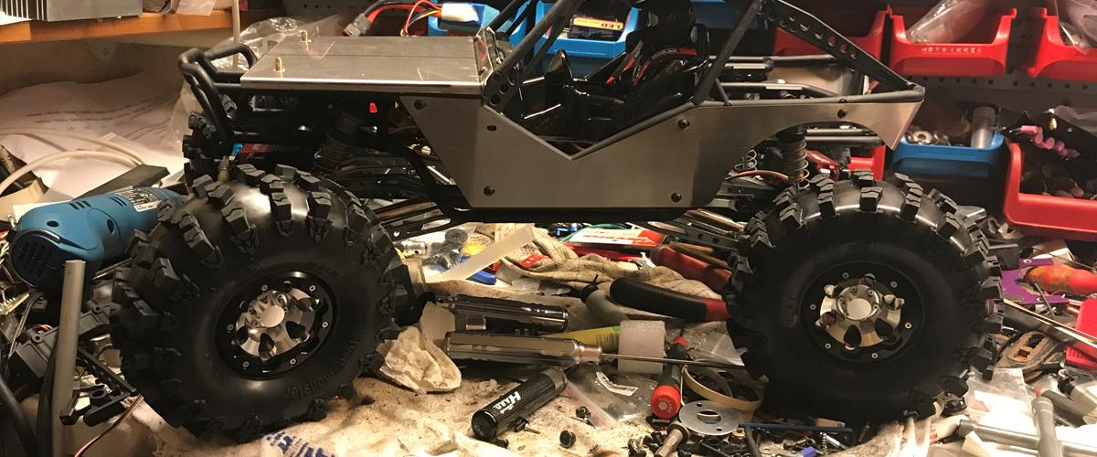 Off-Roader Axial Wraith med opdaterede billeder af mods - 2016 - Købte ...