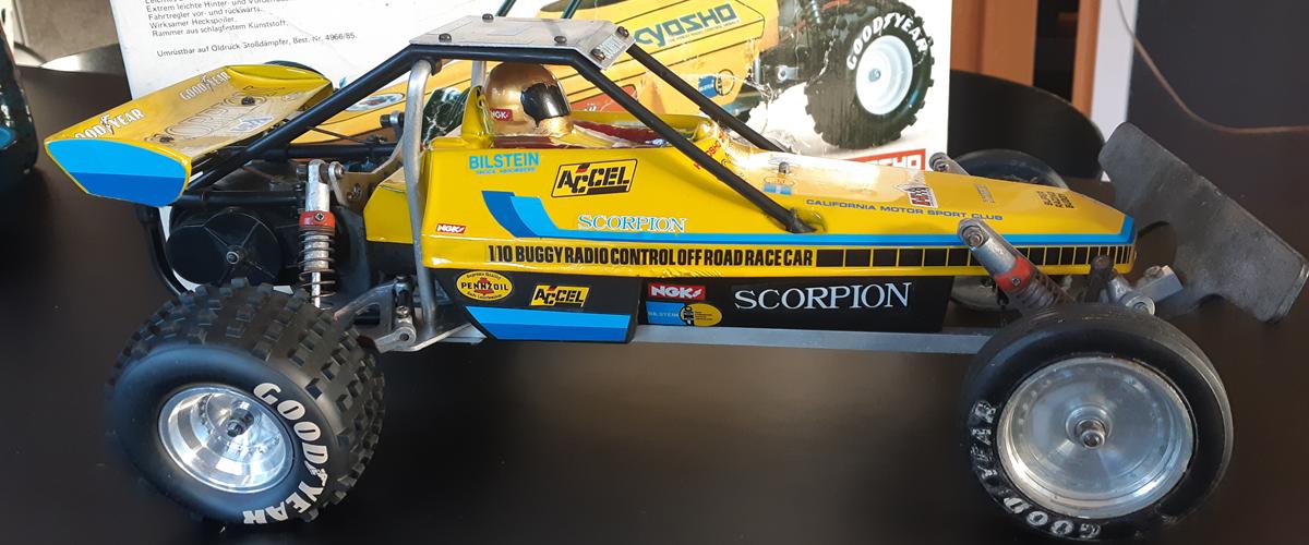 Buggy Kyosho Scorpion - 1982 - Købte den for noget tid siden...