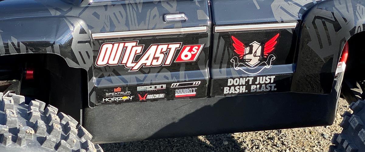 Truck Arrma outcast 6s exb - 2021 - Super fed stunt truck / Wheel...