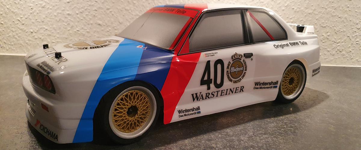Bil HPI RS4 Sport 3 BMW M3 E30 Warsteiner - 2021 - Sjov lille bil til ...