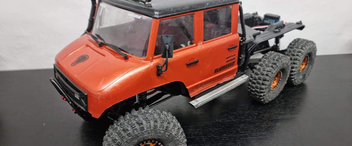 Bil Trx 6 crawler unimog body - 2022