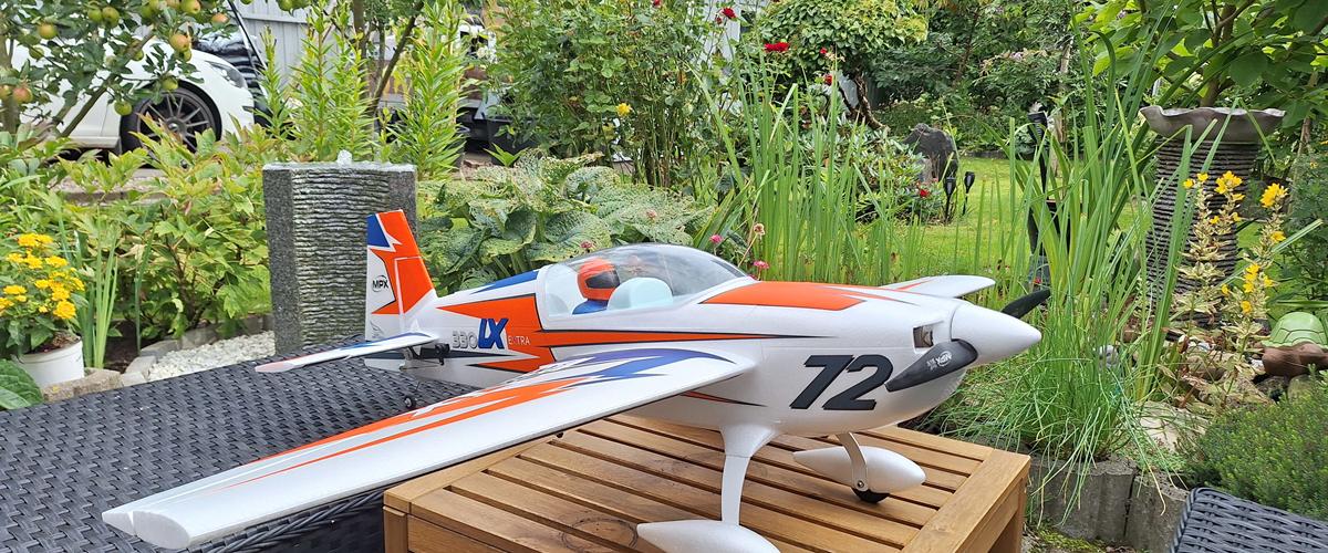 Fly Multiplex extra 330 lx rr - 2024 - Træner til 3d flyvning så jeg...