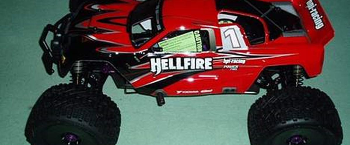 Truck HPI Hellfire - 2006 - Idag (11/2-06) blev den kørt ...