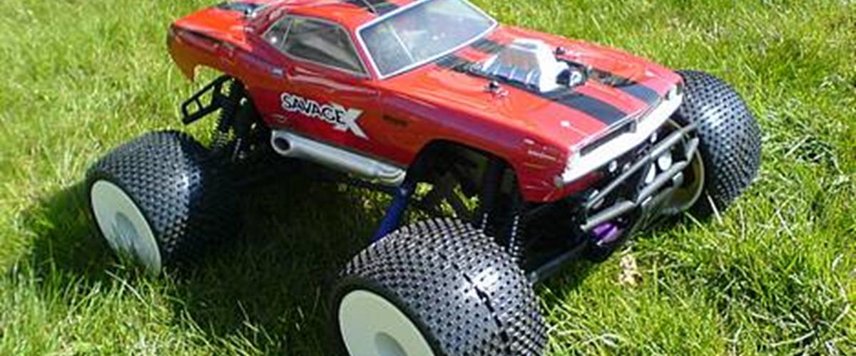 Off-Roader HPI Savage X - Hemi Cuda - 2006 - Total lækker og robust ...