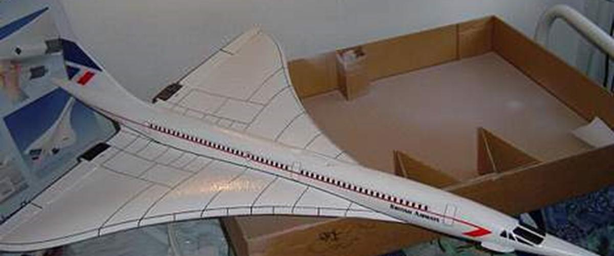 Fly Concorde Solgt - 2001 - Robbe concorde