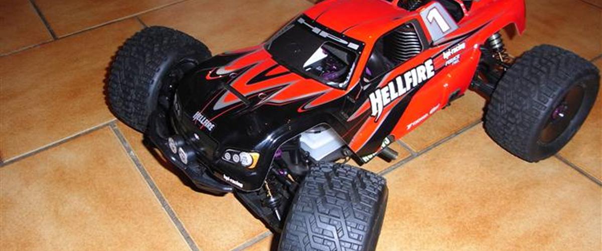 Bil HPI HELLFIRE K4.6 RTR - 2007 - her kan i se hvad de skriver ...
