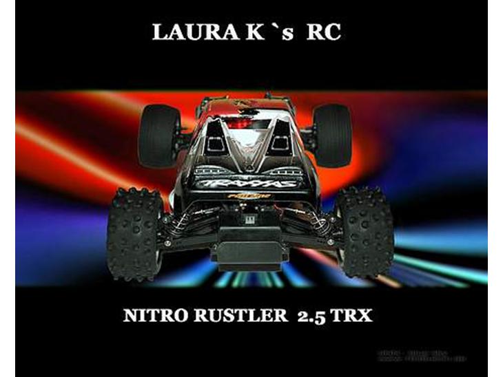 Off-Roader TRAXXAS NITRO RUSTLER 2.5 - 2004 - Efter 5,5 gallon er der ...