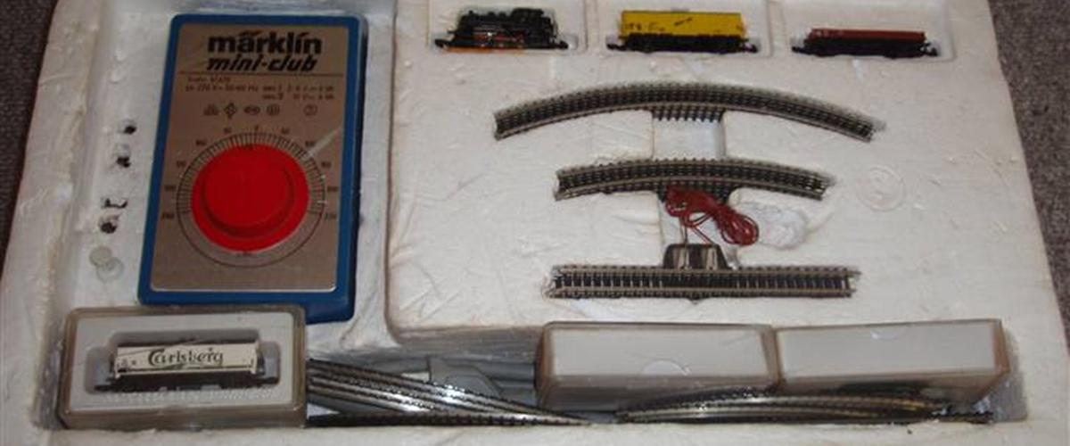 Tog märklin set mini-club - - denne lille bane har jeg købt...