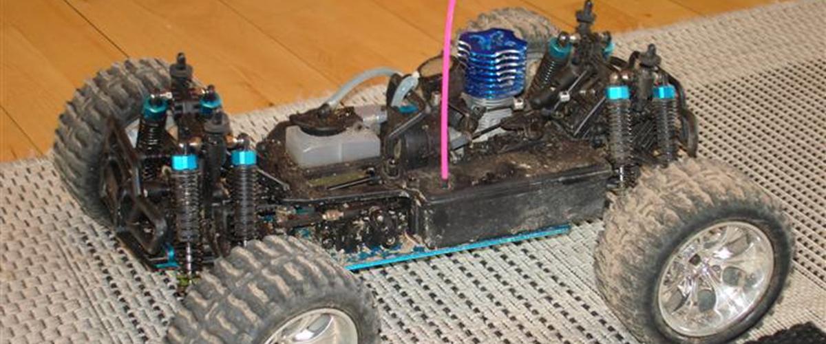 Bil Amax Thwarter - 2007 - Min første nitro Rc, mega sjo...