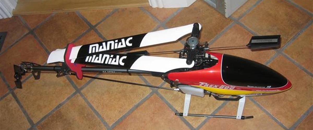 Helikopter Trex 600N Pro - 2008 - har lige fået den samlet færd...