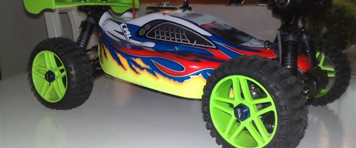 Buggy hyper 7 TILSALG ! - 2008 - Den er grøn og alt ved motor ...