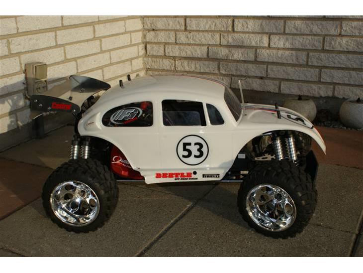 Off-Roader FG Monster Beetle Pro - - Købt brugt her på siden med m...