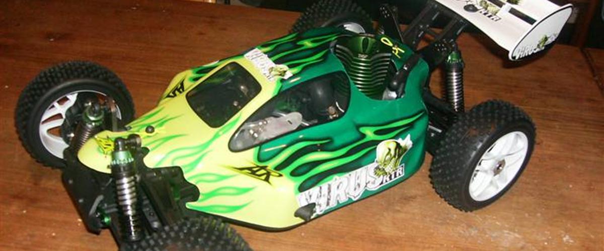 Buggy Ansmann virus - 2009 - det er min første nitro bil ...